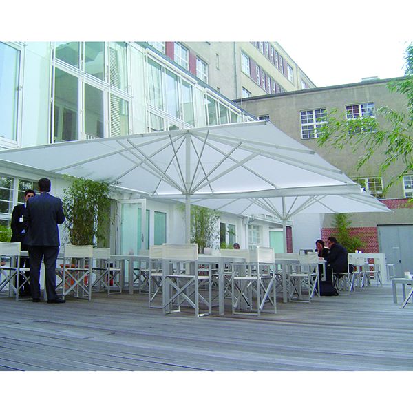 Buy Albatros Rectangle (12 Panel) 6000mm x 8000mm Commercial Parasols & Umbrellas | Awnings Online
